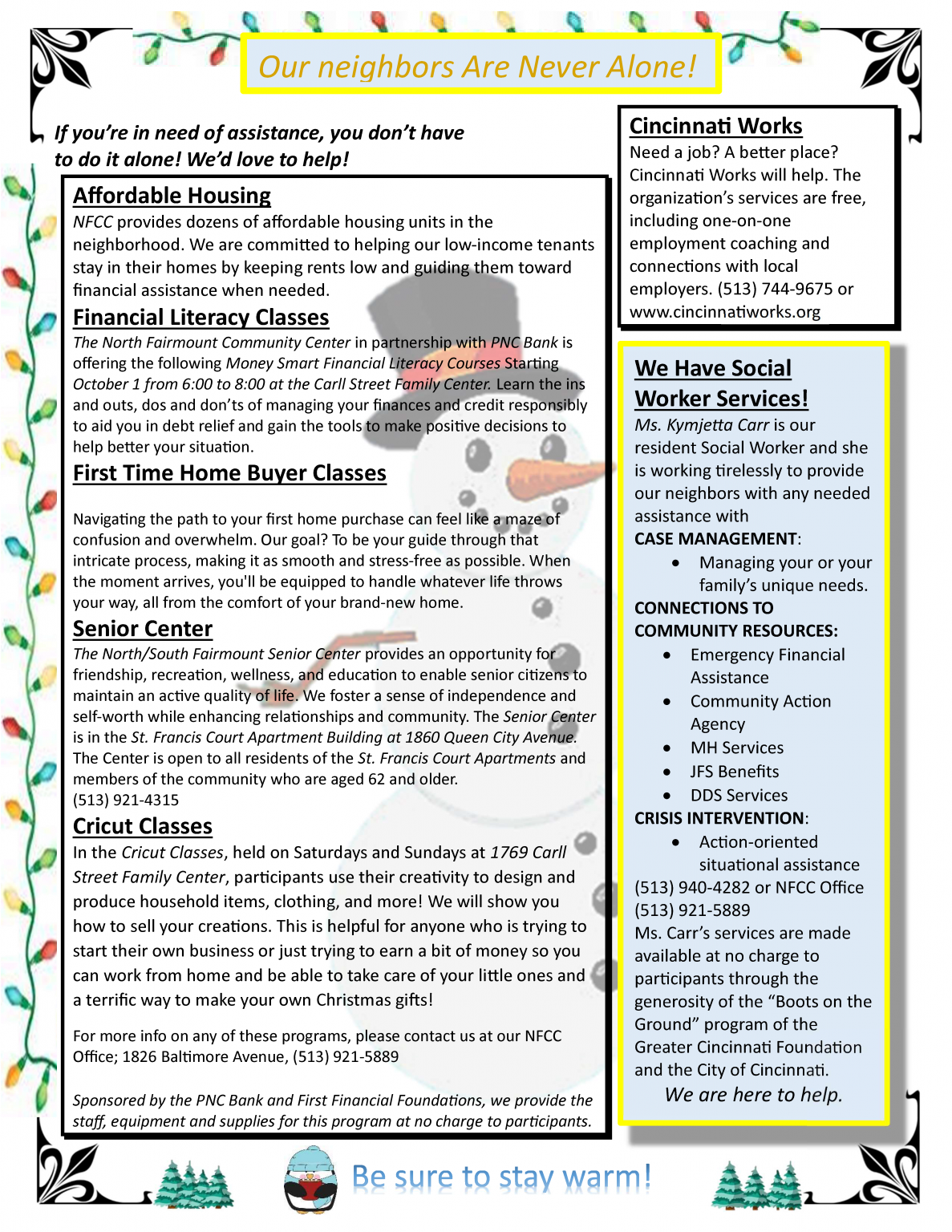 Latest NFCC Updates, News, and Community Impact - NFCC